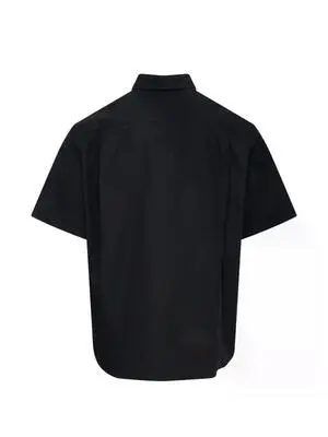 VOWELS Button-down Short-sleeve Shirt