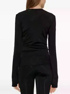 Moschino Logo-tape Zip-up Sweatshirt