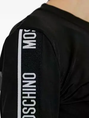 Moschino Logo-tape Zip-up Sweatshirt