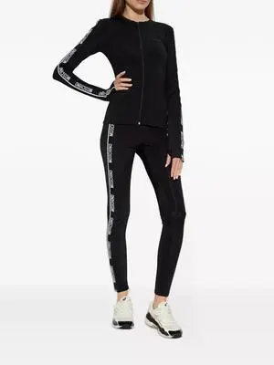 Moschino Logo-tape Zip-up Sweatshirt