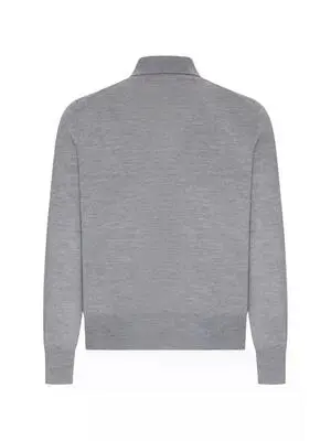 AMI Paris De Coeur Polo Shirt - Grey
