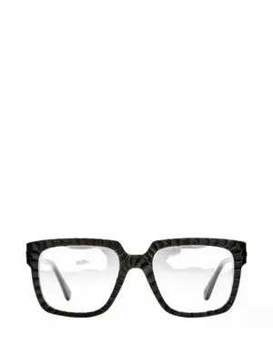 KUBORAUM K3 Square-frame Glasses - Black