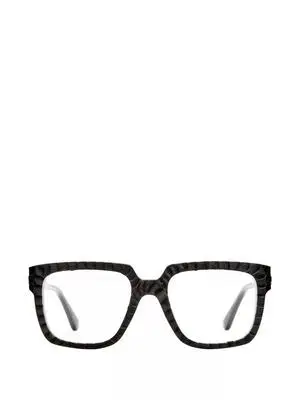 KUBORAUM K3 Square-frame Glasses - Black