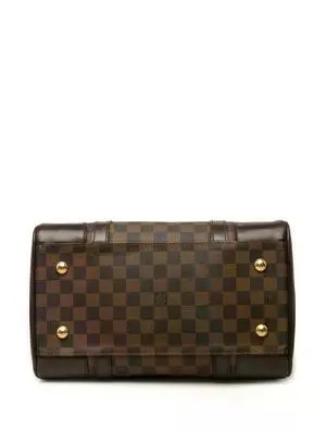 LOUIS VUITTON 2000-2020 Damier Ebene Berkeley Handbag - Brown