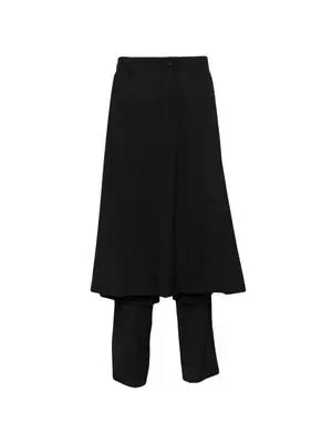 Comme Des Garçons Side-pockets Trousers - Black