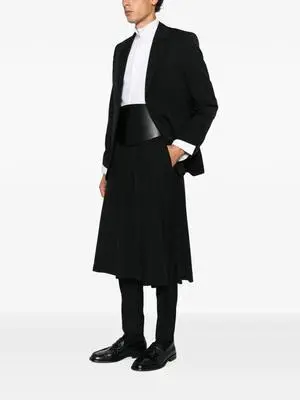 Comme Des Garçons Layered Wool Trousers