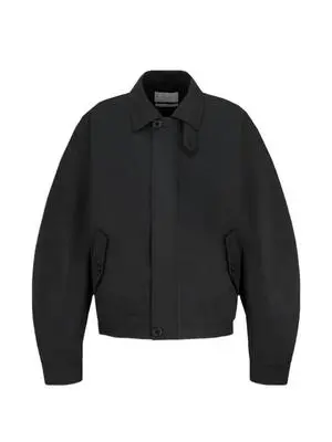 AMOMENTO Padded Throat-latch Jacket - Black