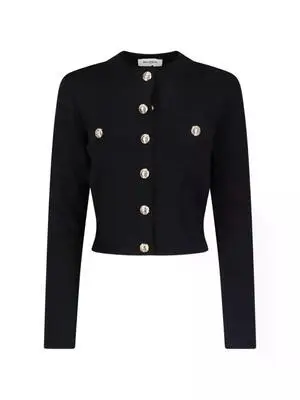 Balmain Embossed-button Cropped Jacket