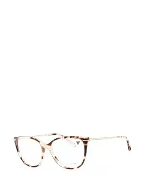Calvin Klein Tortoiseshell-effect Cat-eye Glasses