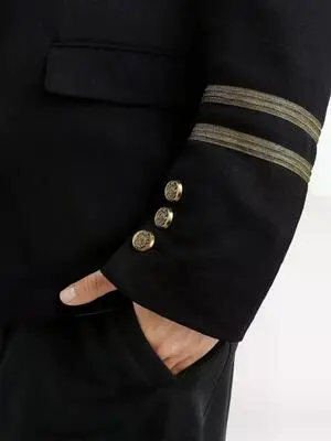 Dolce & Gabbana Wool Frock Coat