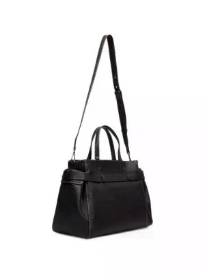 GIANNI CHIARINI Grainy-leather Tote Bag - Black