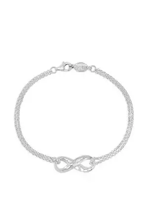 DOWER & HALL Entwined Infinity Bracelet - Silver
