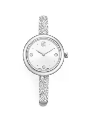 SWAROVSKI Sublima Crystal-embellished 28mm Watch - Silver
