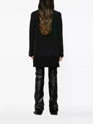 Comme Des Garçons Layered Single-breasted Blazer