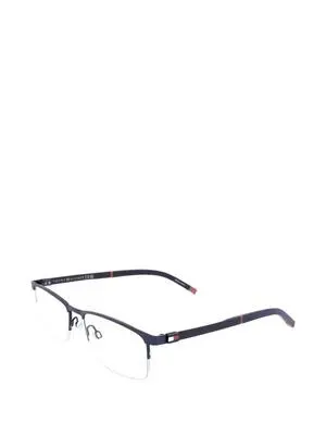 Tommy Hilfiger Rectangle-frame Glasses - Blue