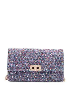 Valentino Garavani Rockstud Spike Shoulder Bag - Blue