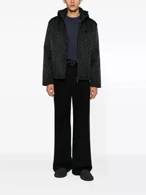 Emporio Armani Logo-monogram Hooded Jacket