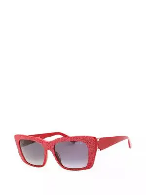 Guess Square-frame Sunglasses - Red
