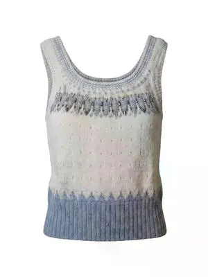 Ermanno Scervino Bead-embellished Top - Neutrals