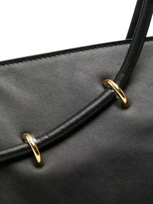 COCCINELLE Logo-print Leather Shoulder Bag