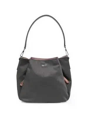 AGNES B. Origami Tote Bag - Grey