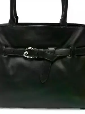 COCCINELLE Buckle-detail Leather Shoulder Bag