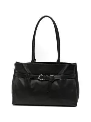 COCCINELLE Buckle-detail Leather Shoulder Bag