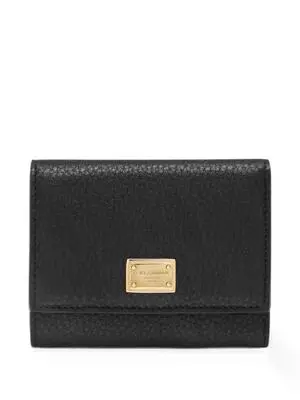 Dolce & Gabbana Calfskin Wallet - Black
