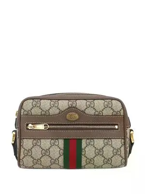 Gucci 2000-2015 Mini Gg Supreme Web Ophidia Crossbody Bag