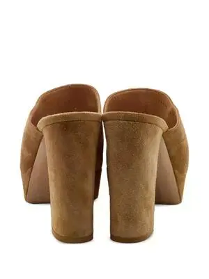 GIANVITO ROSSI Block-heel Mules