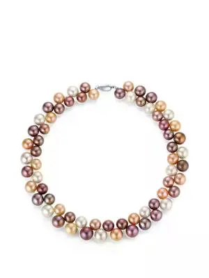 BAGGINS Cleopatra Freshwater Pearl Necklace - Silver