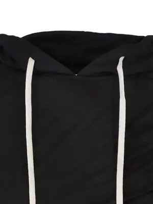 Rick Owens Drawstring Cropped Hoodie