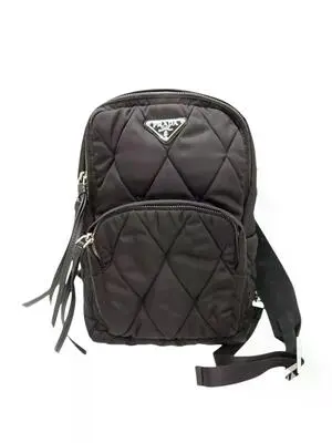 Prada 2013-2016 Impuntu Tessuto Sling Backpack