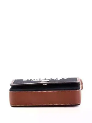 Burberry New Hampshire Canvas Small Shoulder Bag - Black