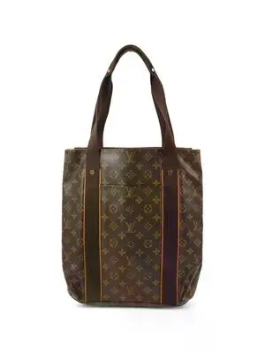 LOUIS VUITTON Cabas Beaubourg Monogram Tote Bag - Brown