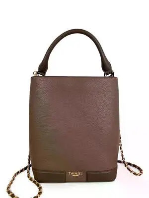 TWINSET Chain-strap Backpack - Brown