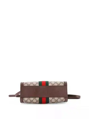 Gucci Ophidia Top Handle Gg Coated Canvas Small Tote Bag