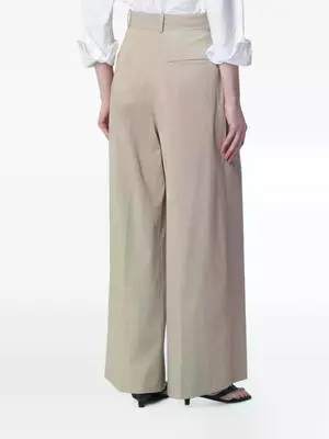 ANINE BING Lou Pleated Trousers