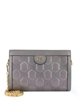 Gucci Gg Gg Matelasse Leather Small Shoulder Bag