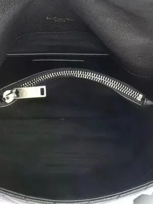 Saint Laurent Classic Monogram College Bag Matelasse Chevron Leather Medium Crossbody Bag