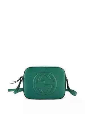 Gucci Soho Disco Leather Small Crossbody Bag - Green