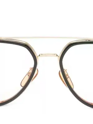 DB EYEWEAR BY DAVID BECKHAM Pilot-frame Sunglasses - Gold