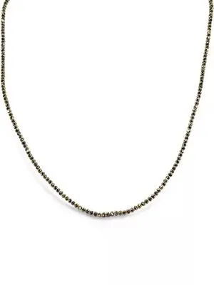 MADISON Beaded Pyrite Necklace