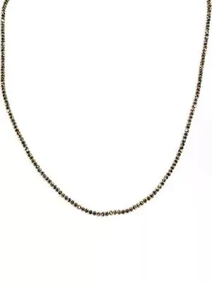 MADISON Beaded Pyrite Necklace