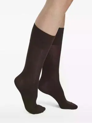 Wolford Ribbed-cuff Socks