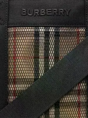 Burberry Ormond Check-pattern Tote Bag
