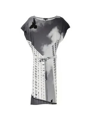 AGNES B. Gouh Midi Dress