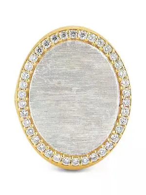 ASHAHA Candy Diamond Halo Ring