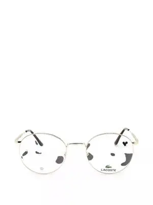 Lacoste Round-frame Glasses - Gold