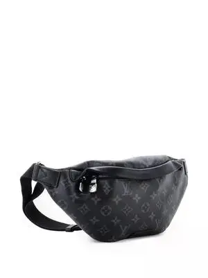 LOUIS VUITTON Discovery Bumbag Monogram Eclipse Canvas Pm Belt Bag - Black